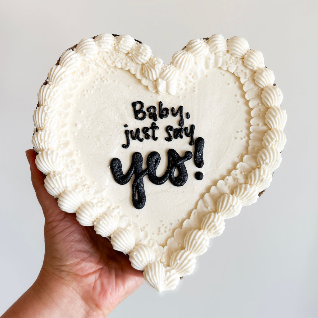 Love Story Heart Cake – Dolce Bakery