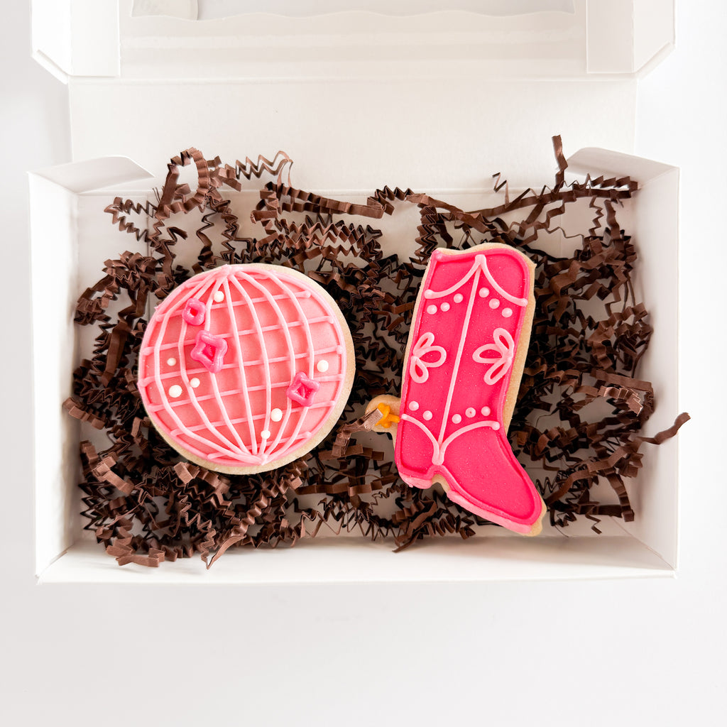Disco Cowgirl Sugar Cookie 2-Pack – Dolce Bakery