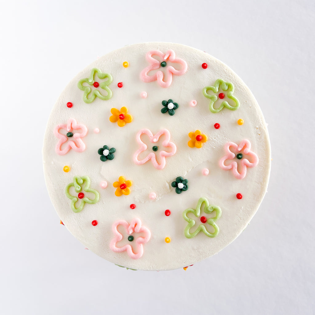 GF Friendly Chocolate Funky Floral Cake – Dolce Bakery