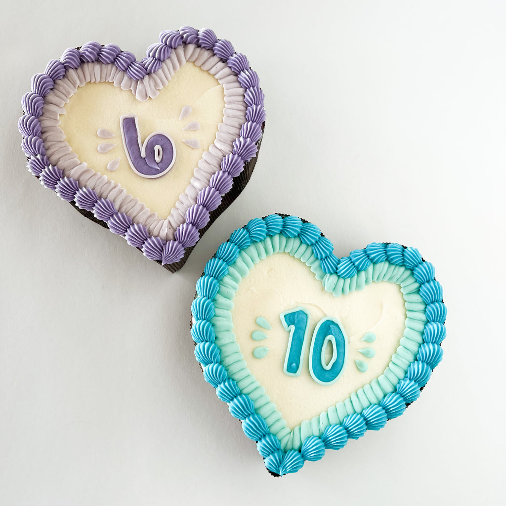 Number Heart Cake – Dolce Bakery