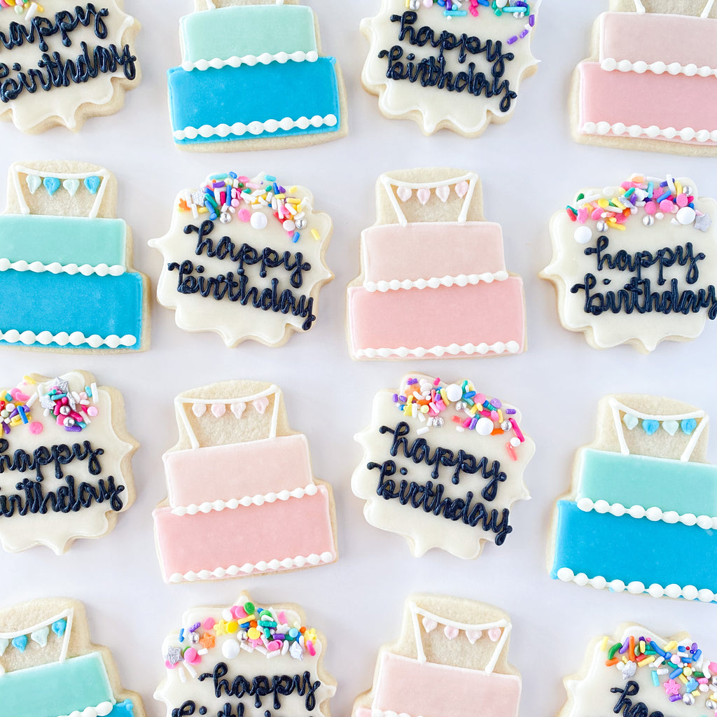 Happy Birthday Sugar Cookie Set – Dolce Bakery