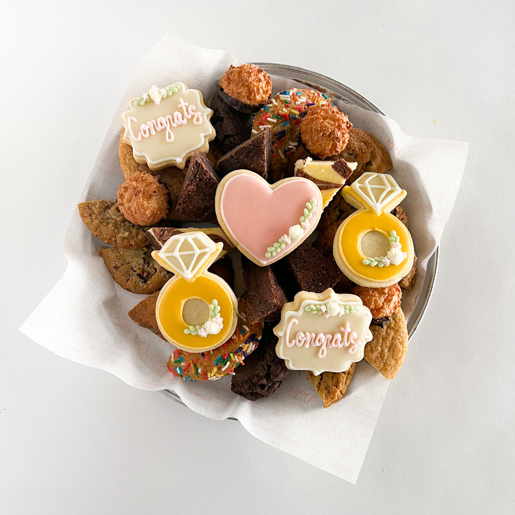 Engagement Cookie Platter – Dolce Bakery