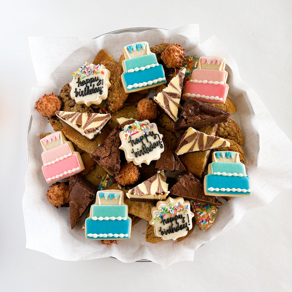Happy Birthday Cookie Platter – Dolce Bakery