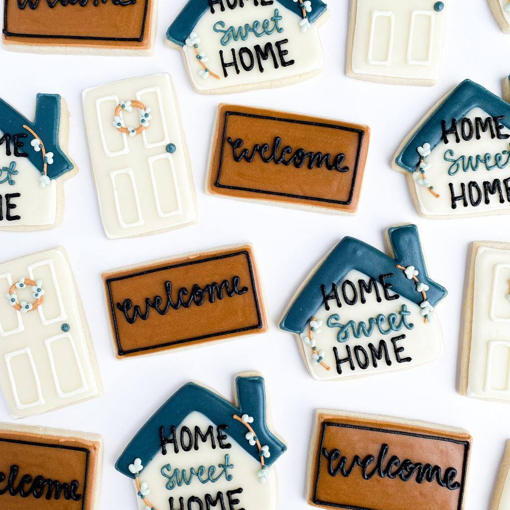 Home Sweet Home Sugar Cookie Set – Dolce Bakery