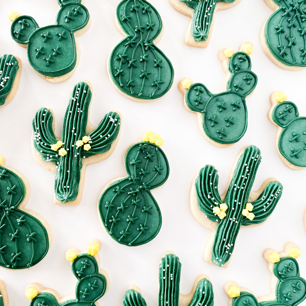 Cactus Sugar Cookie Set – Dolce Bakery
