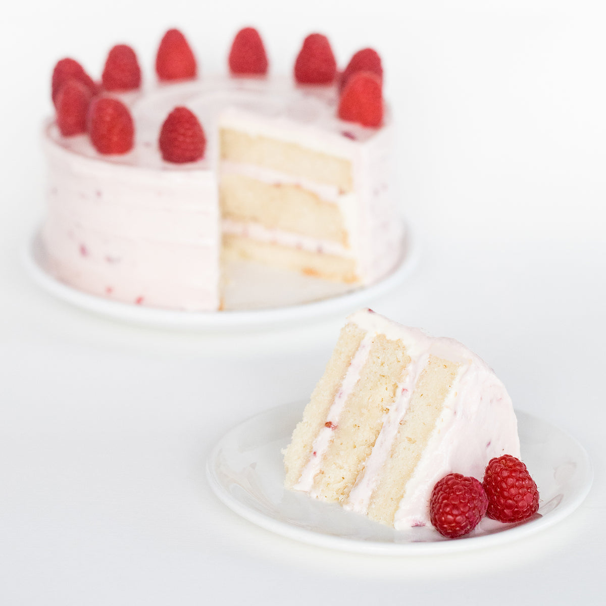 Raspberry Cream Cake – Dolce Bakery
